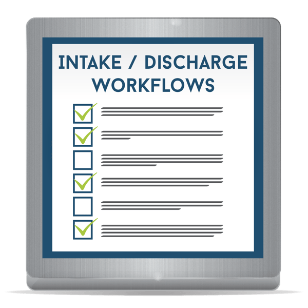 Intake/Discharge Workflows | Community Corrections Software